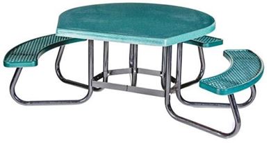 ADA Compliant Round Picnic Tables - Picnic Table Supplier