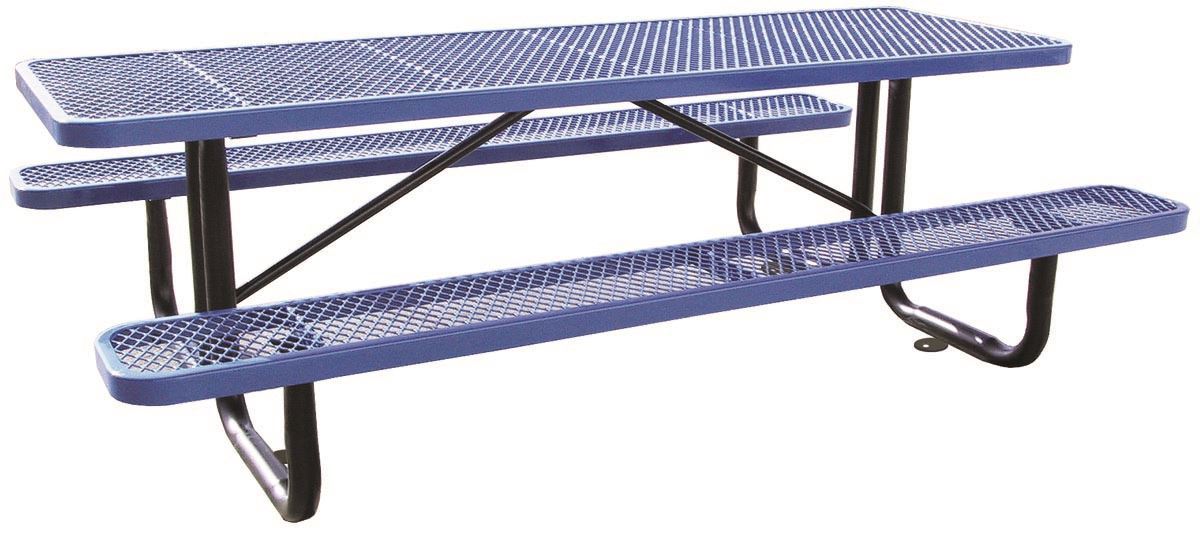 10 Ft. Rectangular Thermoplastic Picnic Table | Picnic Table Supplier