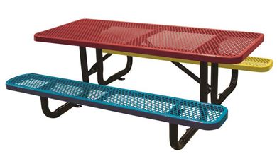 Expanded Metal Picnic Tables - Picnic Table Supplier