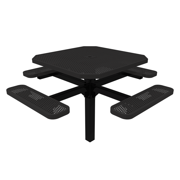 46″ ELITE Octagon Thermoplastic Picnic Table | Picnic Table Supplier