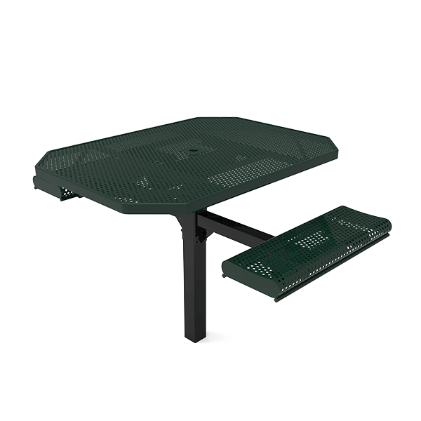 46″ x 54″ ADA Thermoplastic Octagon Picnic Table | Picnic Table Supplier