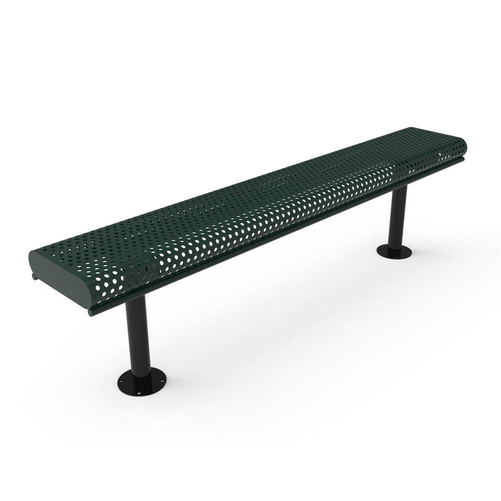 Rolled Edge ELITE 6 Foot Thermoplastic Bench w/o Back - Picnic Table ...