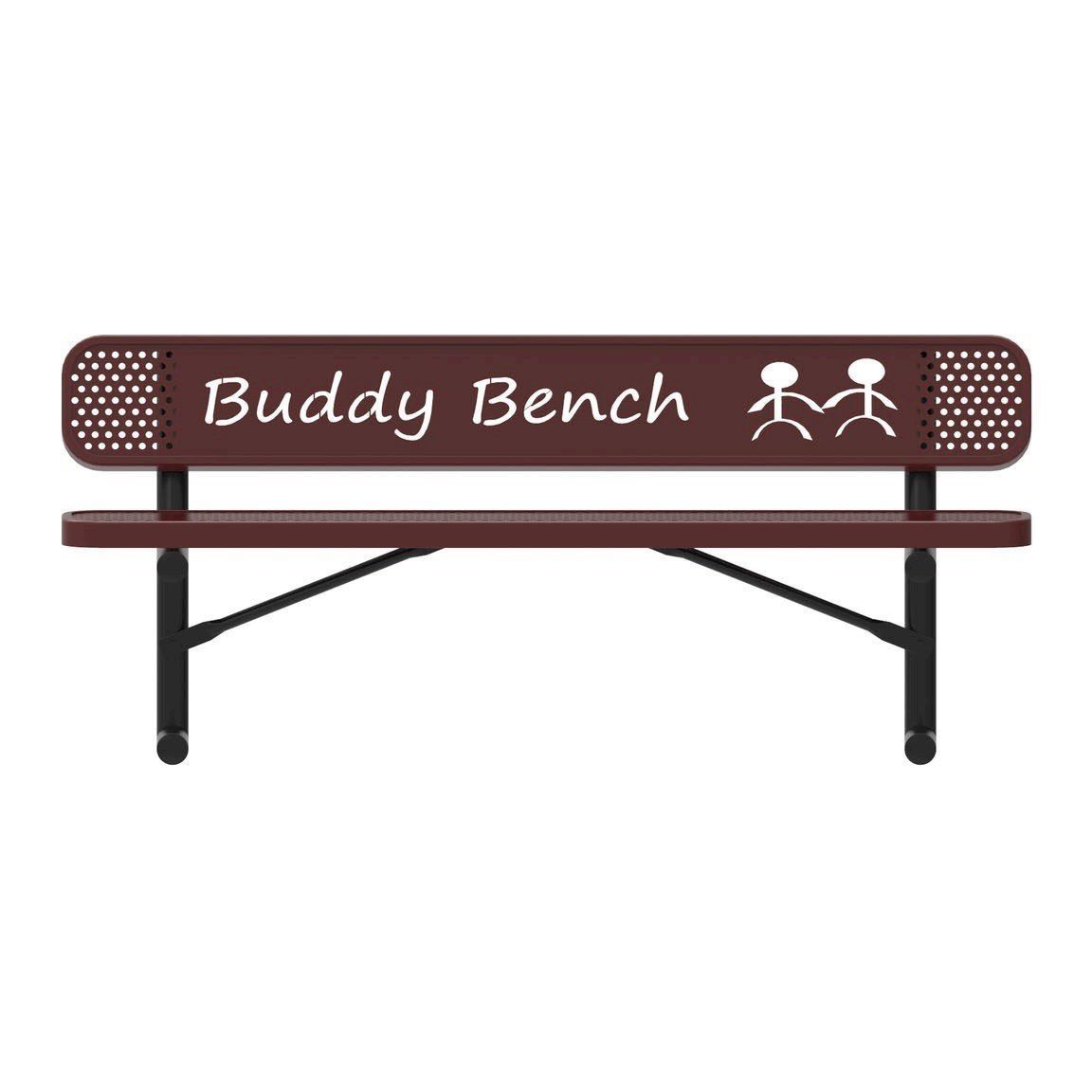 ELITE Backed Buddy Bench - Picnic Table Supplier