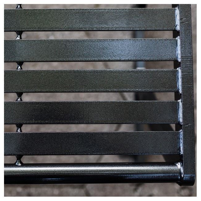 Zion Slatted Backless Bench - Picnic Table Supplier