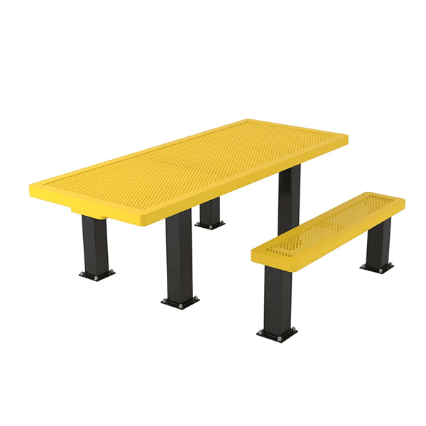 8 ft. ADA Single End Access Innovated Style 4-4 Double Pedestal ...